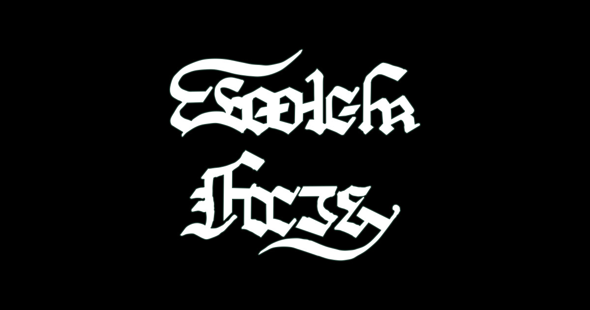 Bottom Feeders logo (white) - Splatoon - Sticker | TeePublic