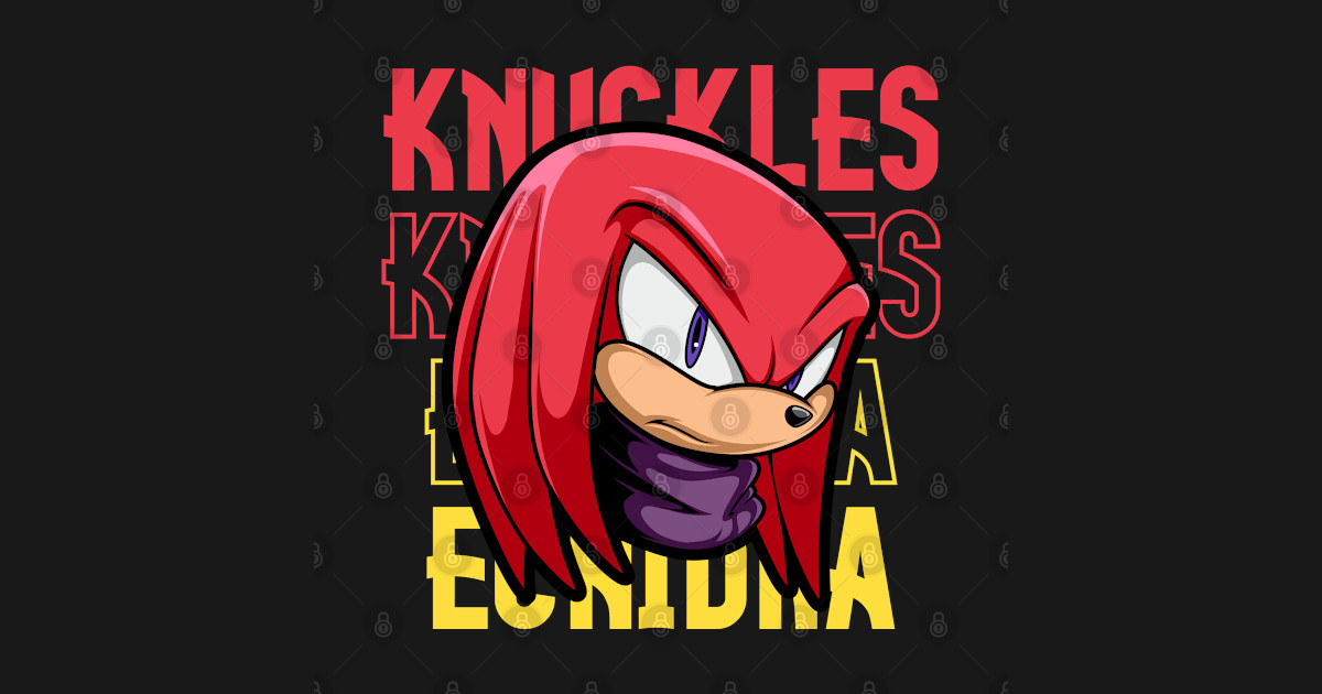 Knuckles power - Knuckles Power - T-Shirt | TeePublic