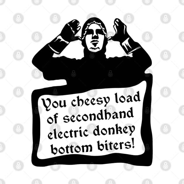 Holy Grail French Taunt - Monty Python And The Holy Grail - T-Shirt ...