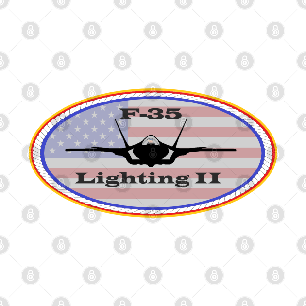 Lockheed Martin F-35 Lightning II - F 35 - T-Shirt | TeePublic