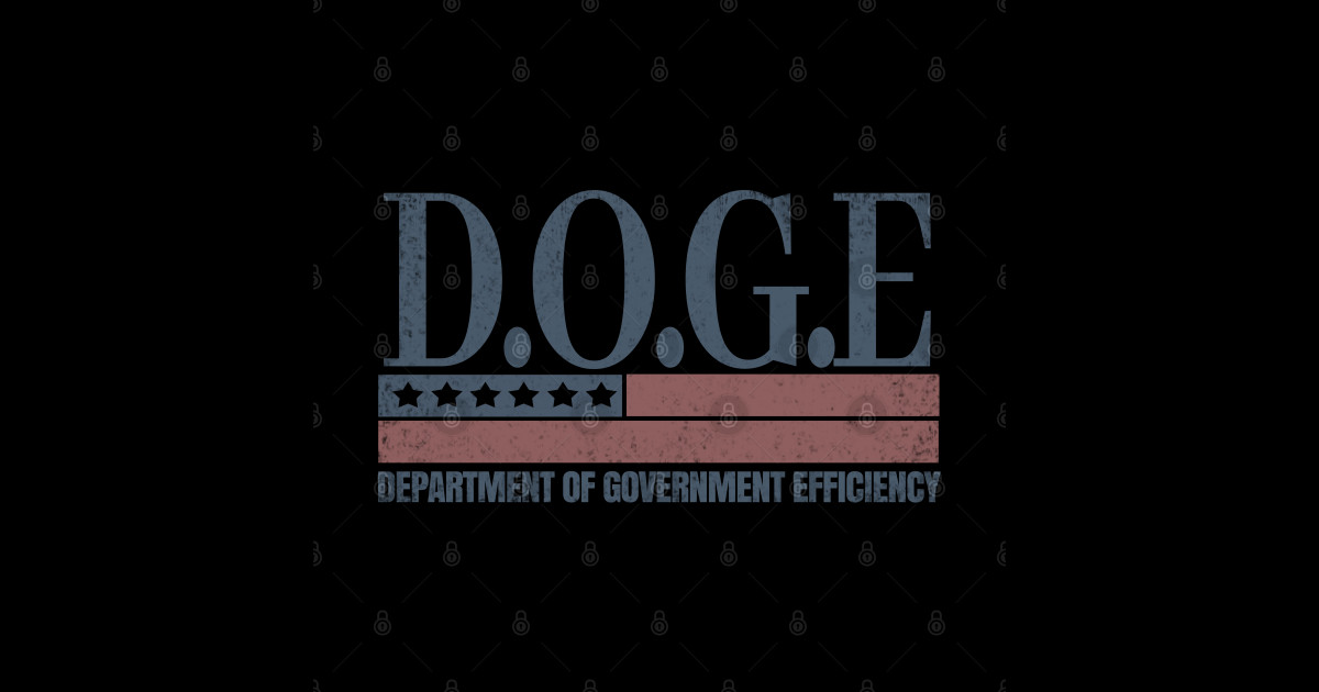 DOGE Department Of Government Efficiency. - Doge - Sticker | TeePublic