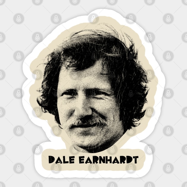 Dale Earnhardt Retro Vintage - Dale Earnhardt - Sticker | TeePublic