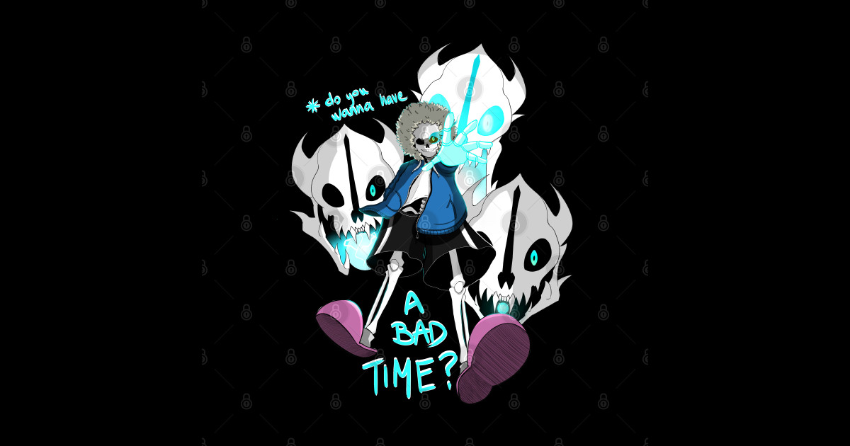 Undertale - Sans - Undertale - Sticker | TeePublic