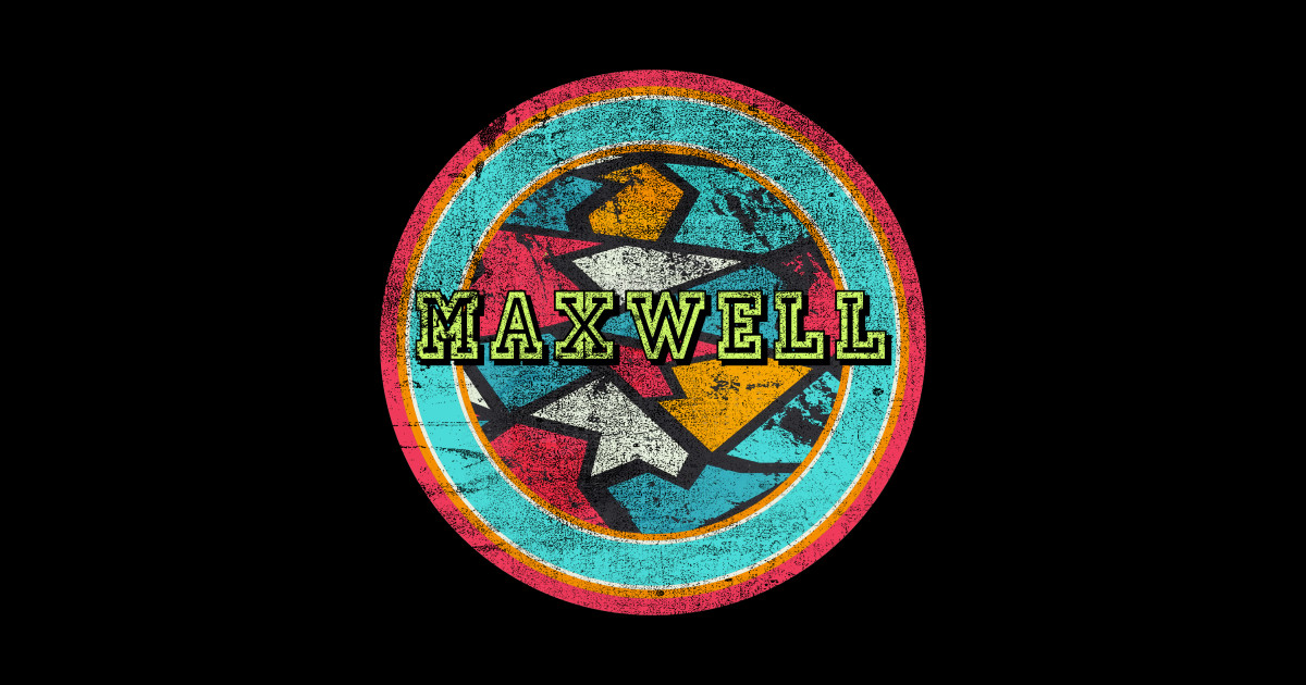 Circle Maxwell - Maxwell - Sticker | TeePublic
