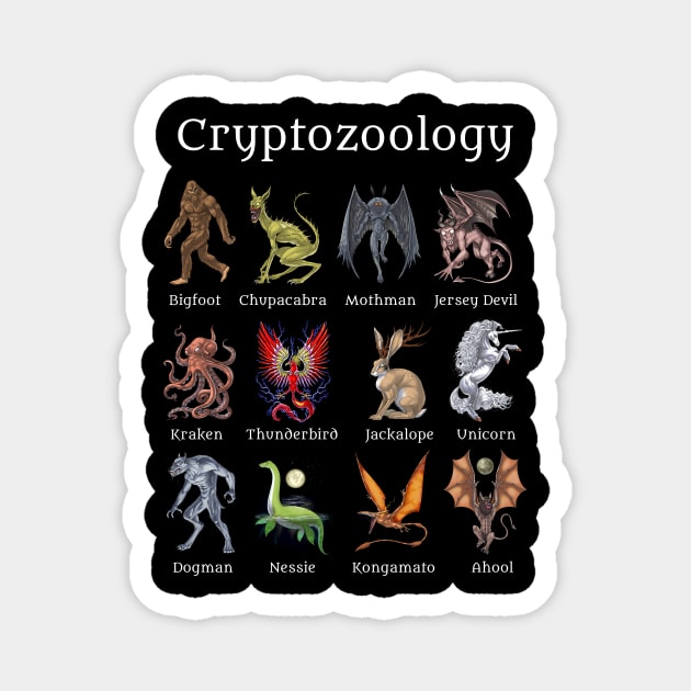 cryptid creatures magnets