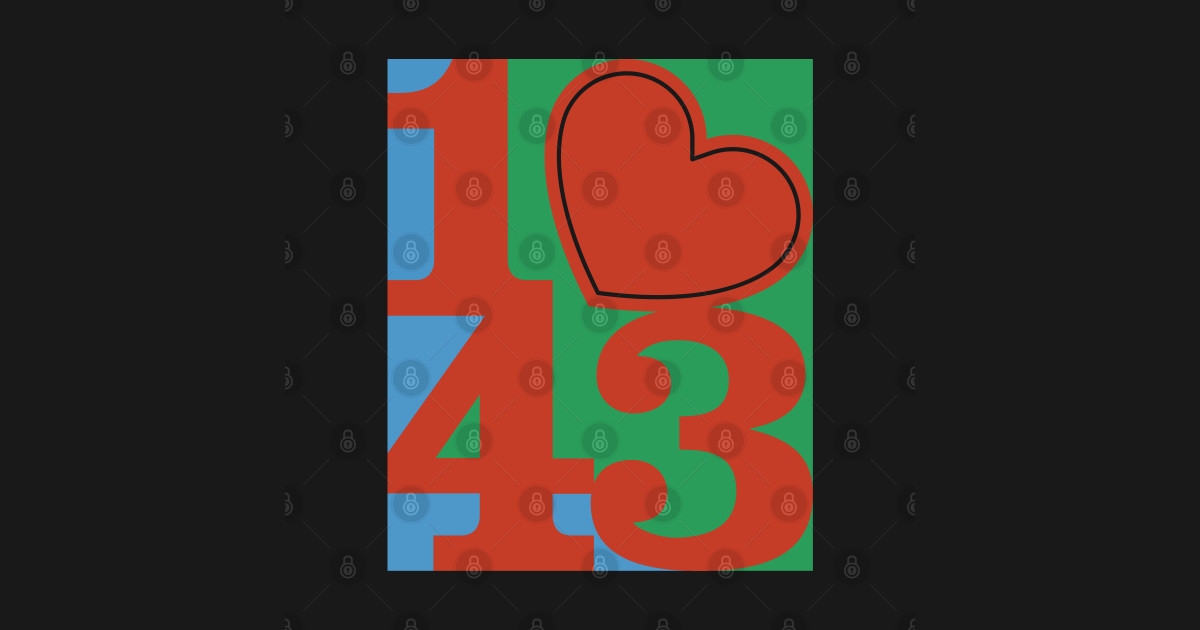 143: I Love You 2 - I Love You - T-Shirt | TeePublic