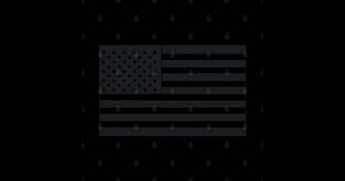 Give no quarter - American Flag - Sticker | TeePublic