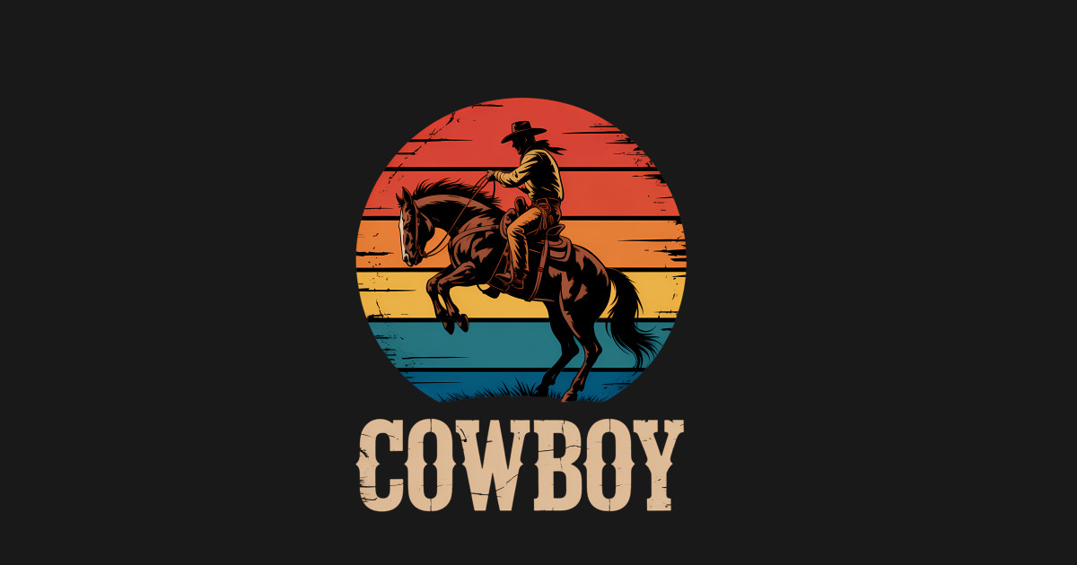 Western Country Cowboy Cool - Western Country Cowboy Cool - T-Shirt ...
