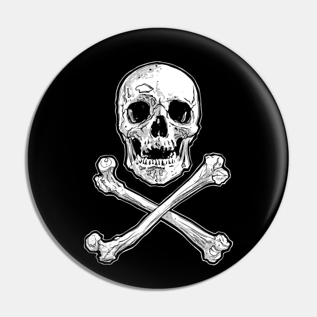 Skull and Bones - Jolly Roger, Skeleton, Anatomy, Pirates, Halloween ...