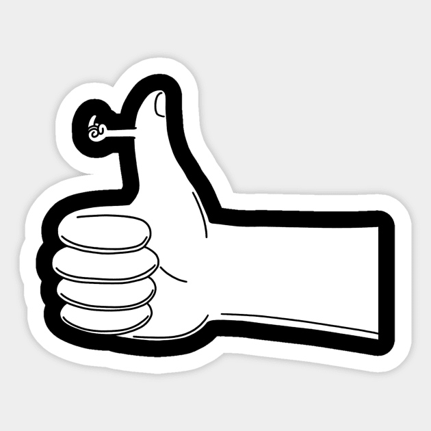 Middle Finger Maniac - Middle Finger - Sticker | TeePublic