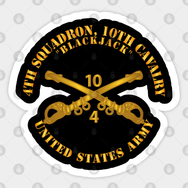 4th Squadron 10th Cav Regt - BlackJack w Cav Br - 4th Squadron 10th Cav ...