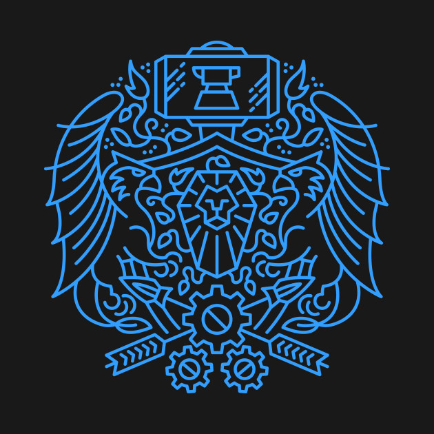 Alliance — Faction Crest (color) - Warcraft - T-Shirt | TeePublic