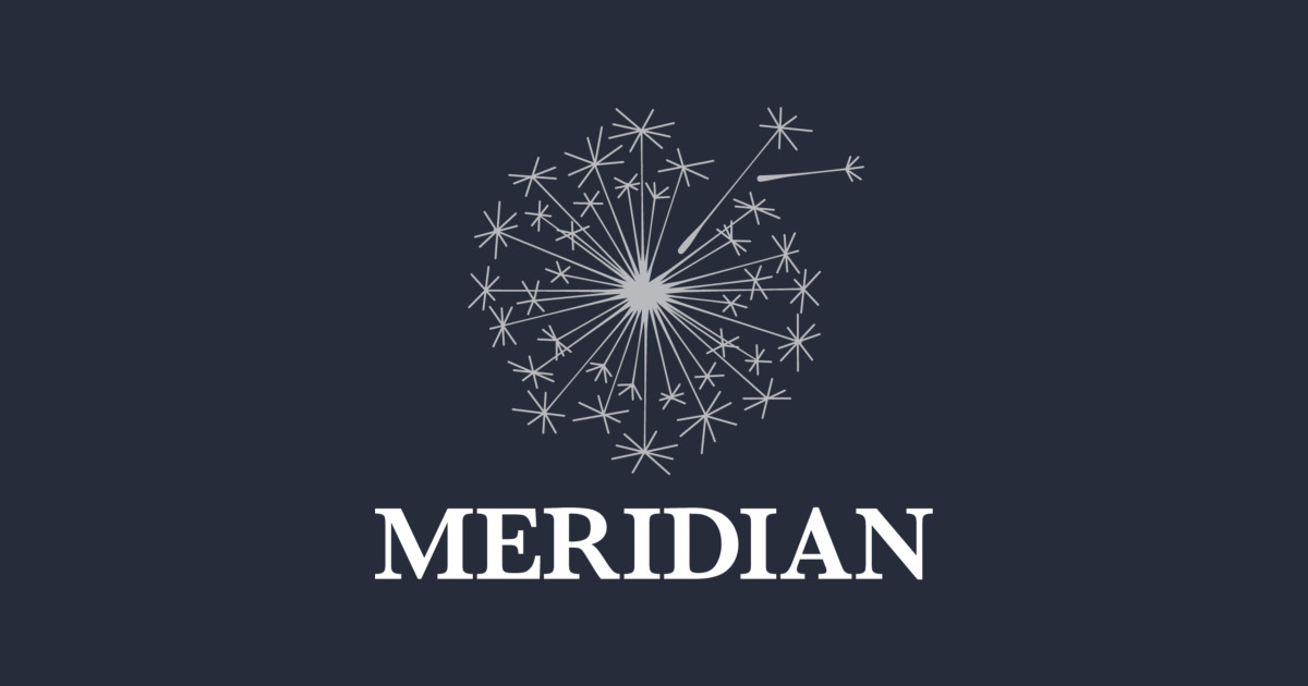 Meridian DBT stacked logo inverse - Meridian Dbt - T-Shirt | TeePublic