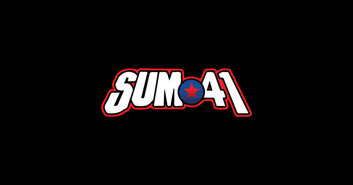 SUM 41 logo - Sum 41 Band - Sticker | TeePublic