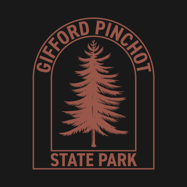 Ford Pinchot State Park Pennsylvania Vintage Tree Ford Pinchot State Park T Shirt