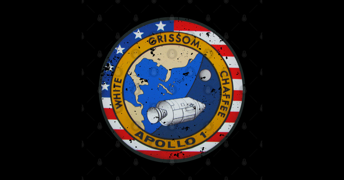 Apollo 1 Vintage Insignia - Apollo - Sticker | TeePublic