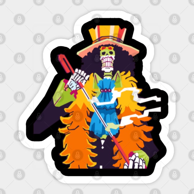 skeleton pop art - Skeleton Pop Art - Sticker | TeePublic