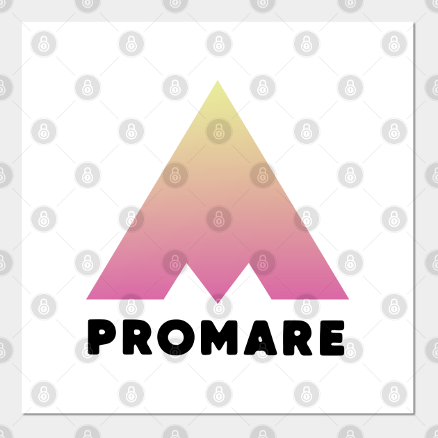 Promare logo (gradient pink ver.) - Promare - Posters and Art Prints ...