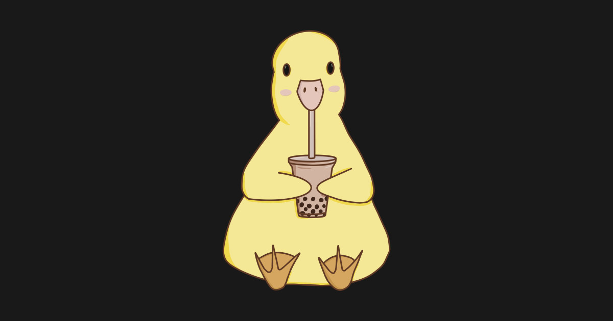 Duck Drink Boba - Ducks - T-Shirt | TeePublic
