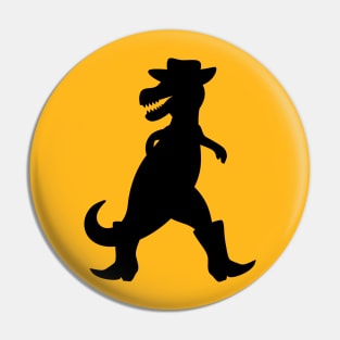 Western Cowboy Dinosaur T Rex Wild West Pins and Buttons for Sale ...