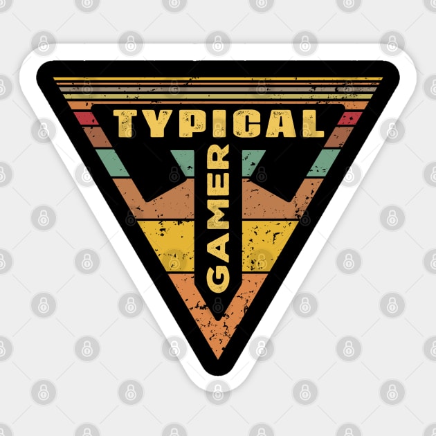 Typical Gamer - Typical Gamer - Sticker | TeePublic