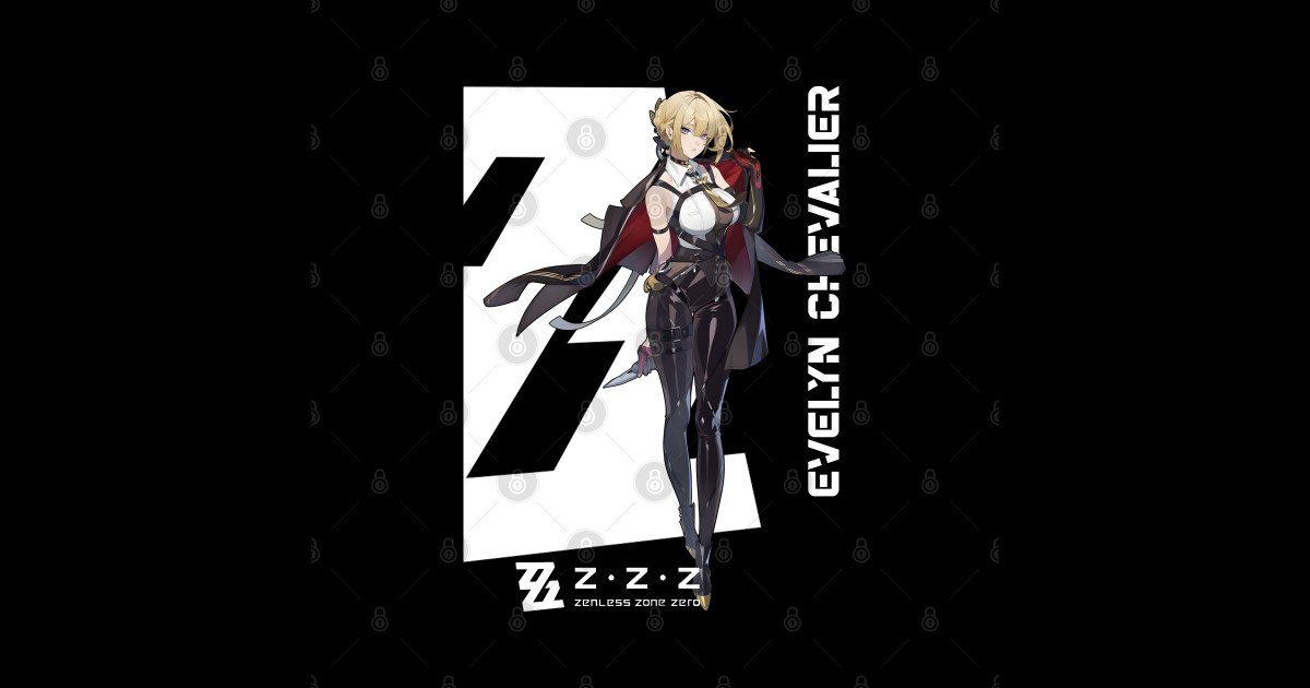 Evelyn Chevalier - Zenless Zone Zero - Zenless Zone Zero - Sticker ...