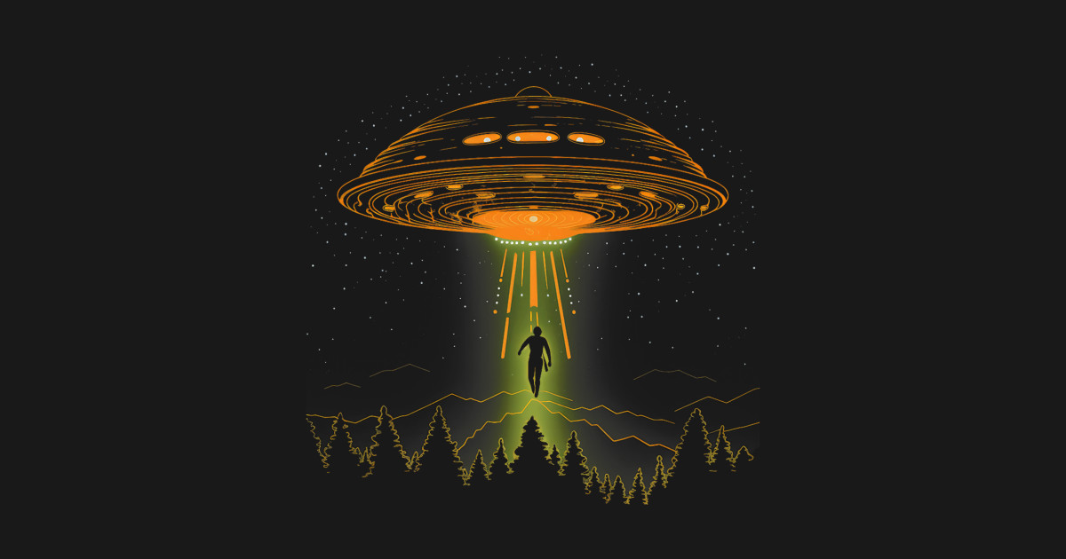 Fan Alien Native American Indian Encounter Graphic Art 10 - Native ...