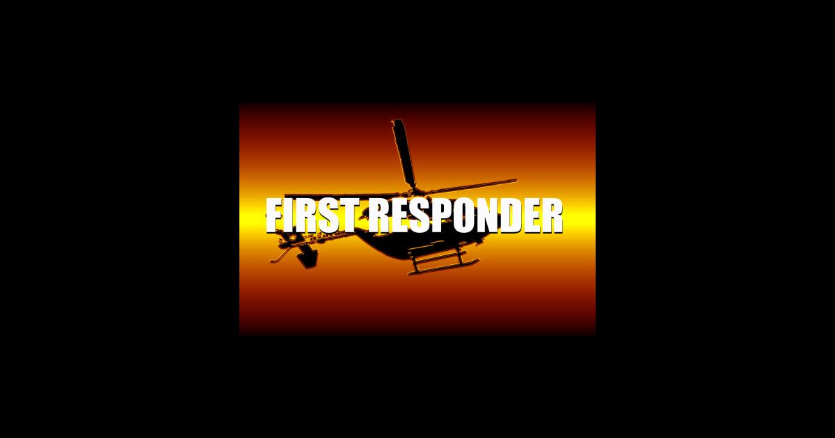 First responder face mask design A - First Responder - Sticker | TeePublic