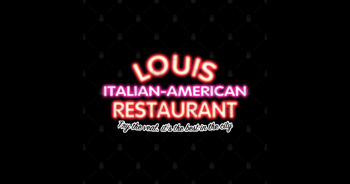 Louis Italian-American Restaurant - Godfather - Sticker | TeePublic