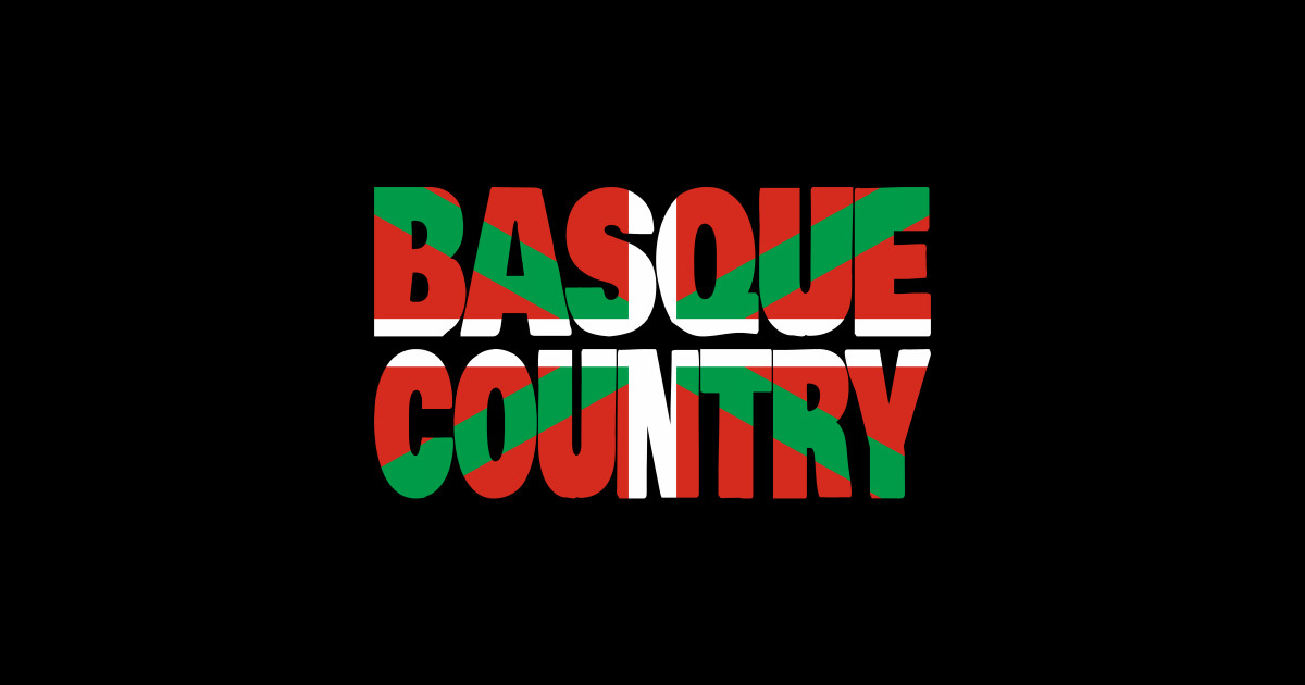 Basque country flag stencil - Country - Sticker | TeePublic