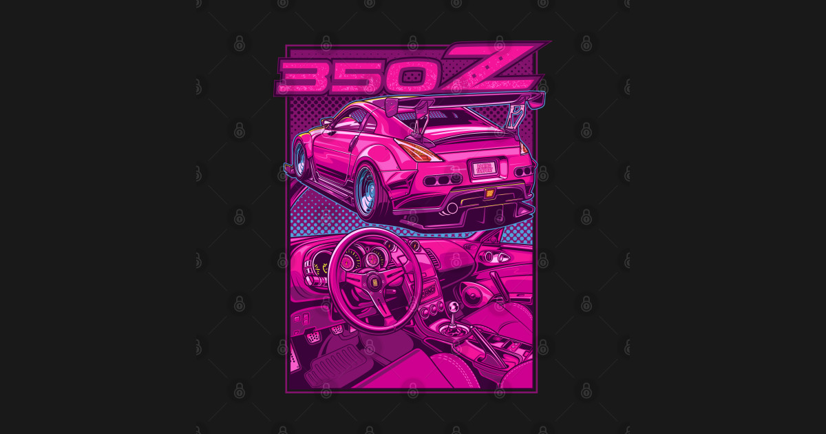Nissan 350z - Nissan 350z - T-Shirt | TeePublic