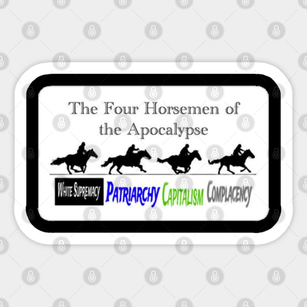 Four Horsemen of the Apocalypse - Sticker - Front - Four Horsemen Of ...