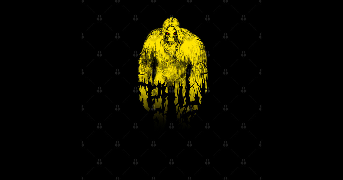 Nephilim Beast Fear - Bigfoot - Sticker | TeePublic