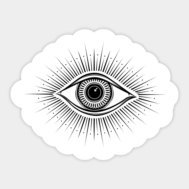 simple all seeing eye