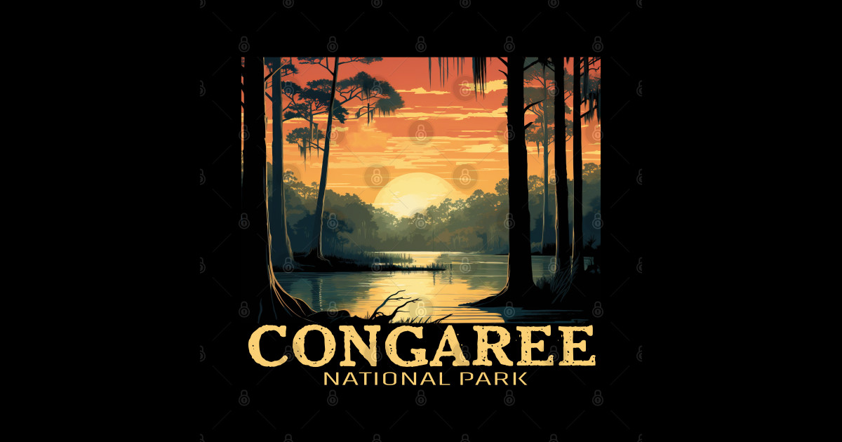 Congaree National Park - Congaree - Sticker | TeePublic