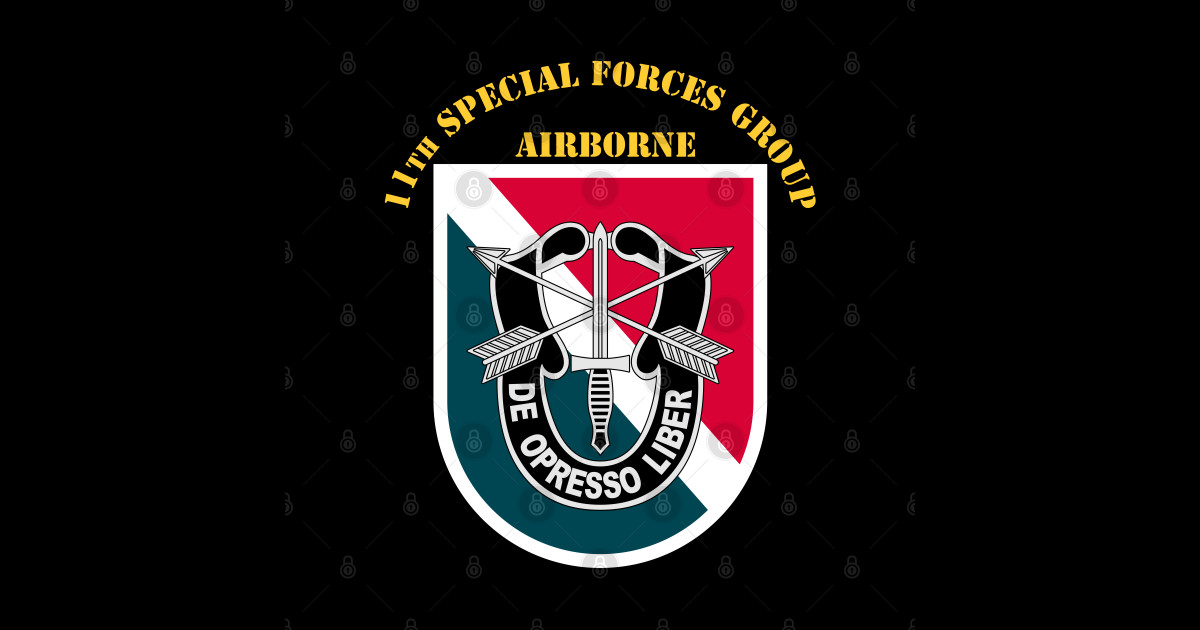 11th Special Forces Group - 11th Special Forces Group - T-Shirt | TeePublic