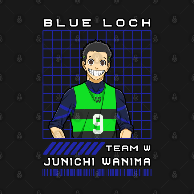 JUNICHI WANIMA - TEAM A - Blue Lock - T-Shirt | TeePublic