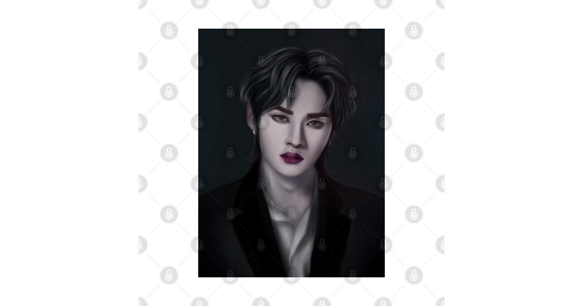 Lee Know Vampire - Stray Kids - T-Shirt | TeePublic