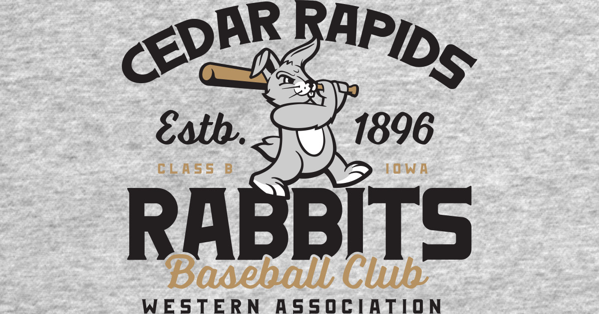 Cedar Rapids Rabbits - Minor League Baseball - Baseball T-Shirt | TeePublic