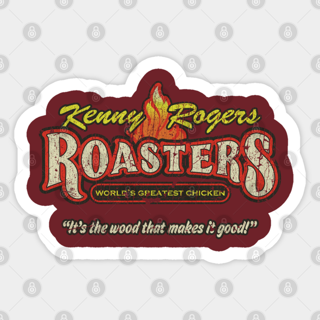Kenny Rogers Roasters - Seinfeld - Sticker | TeePublic