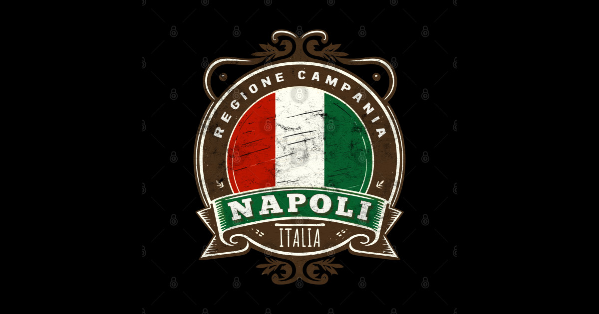 Napoli, Italia - Retro Italian Region Design - Napoli - Sticker | TeePublic