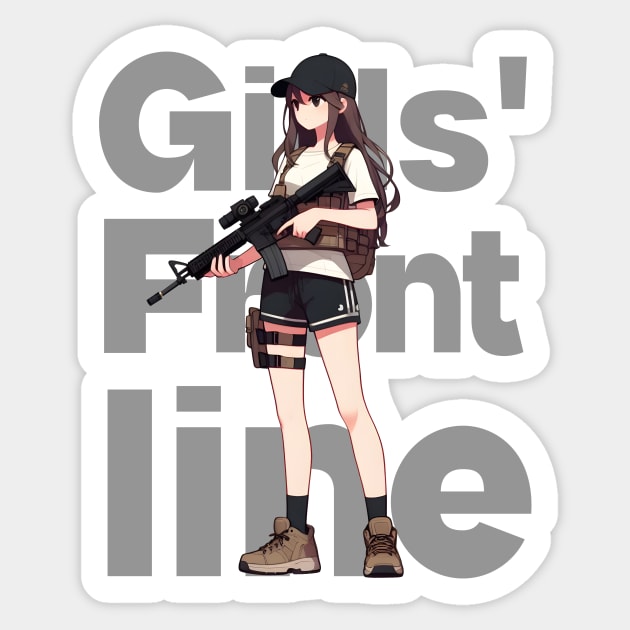 Girls' Frontline Tactical Chic Tee: Where Strength Meets Style ...