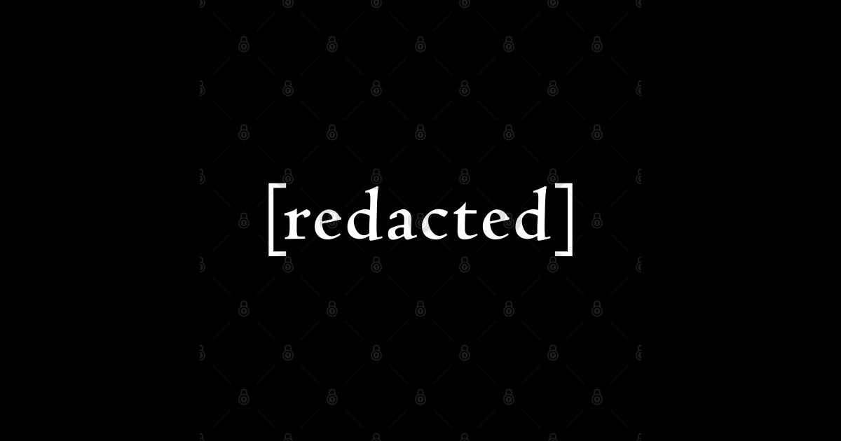 redacted - Thickett - Sticker | TeePublic
