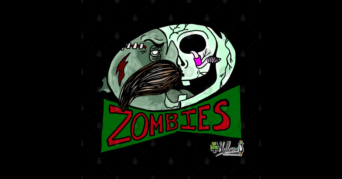 Zombies - Halloween - Sticker | TeePublic