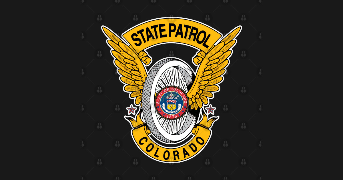 Colorado State Trooper - Vintage w State Seal - Colorado State Trooper ...