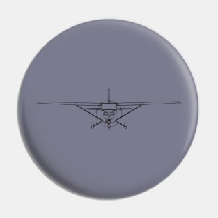 Cessna 172 Skyhawk Cessna 172 Airplane Pins and Buttons for Sale ...