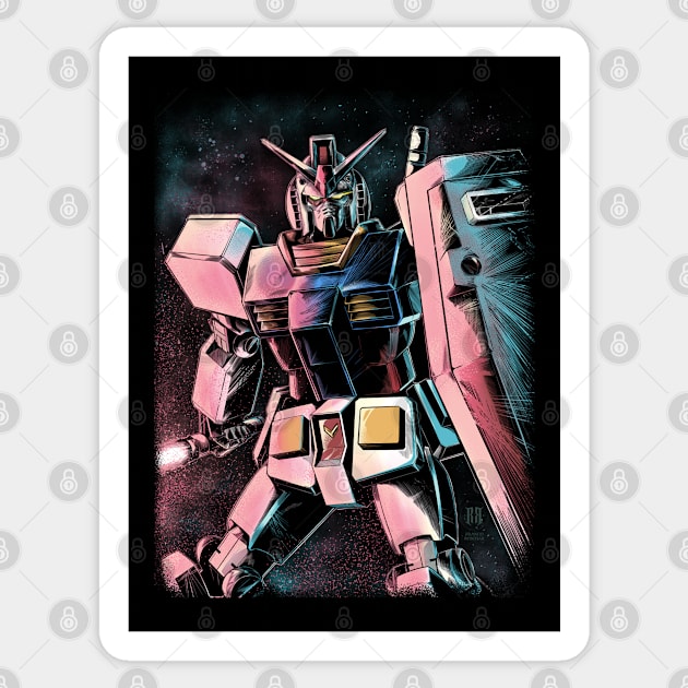 Gundam Rx-78 2 - Gundam Rx 78 Art - Sticker | TeePublic