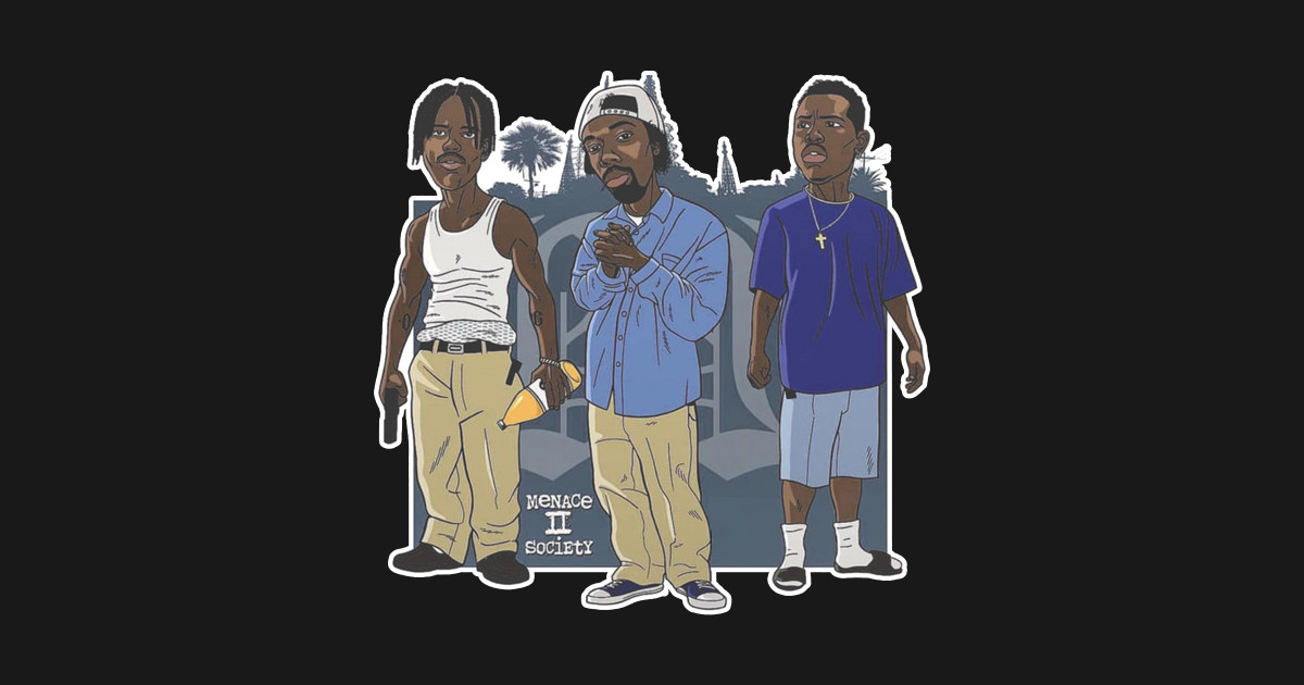 MENACE TO SOCIETY - CARTOON STYLE - Menace To Society - T-Shirt | TeePublic