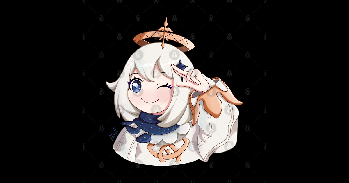 Paimon Genshin Impact - Genshin Impact - Posters and Art Prints | TeePublic