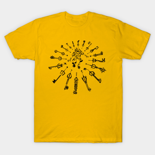 Keyblades' Master - Kingdom Hearts - T-Shirt | TeePublic
